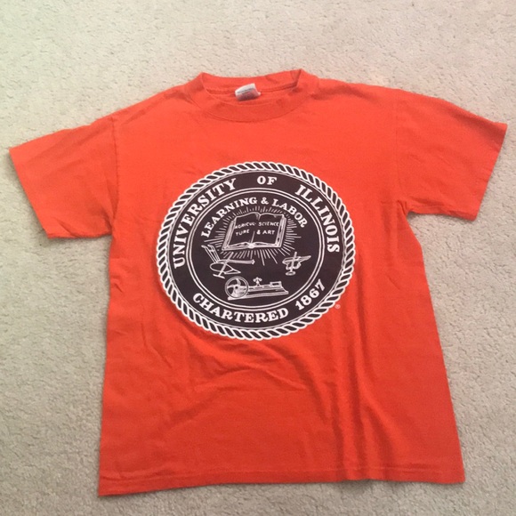 Tops | University Of Illinois Urbana Champaign Tshirt | Poshmark